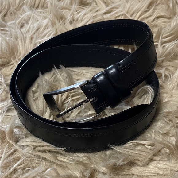 Dockers | Accessories | Nwot Dockers Mens Black Leather Belt | Poshmark